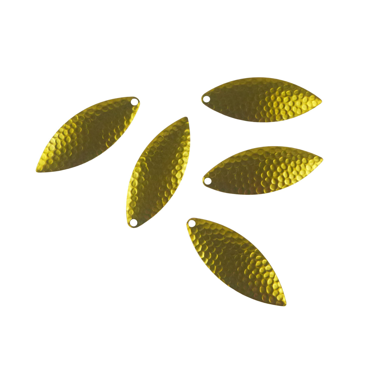 Artizan Hammered 57mm Willow Blade Brass – Blue Seas Tackle Co